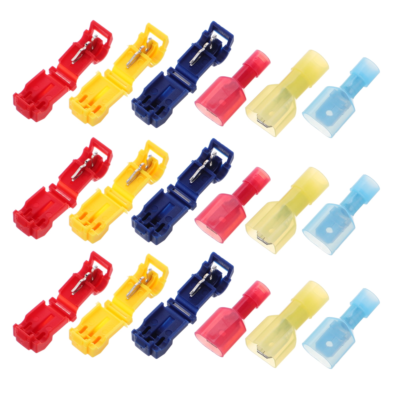unbranded 120 Pcs T Taps for Wiring Automotive Quick Connect Wire ...