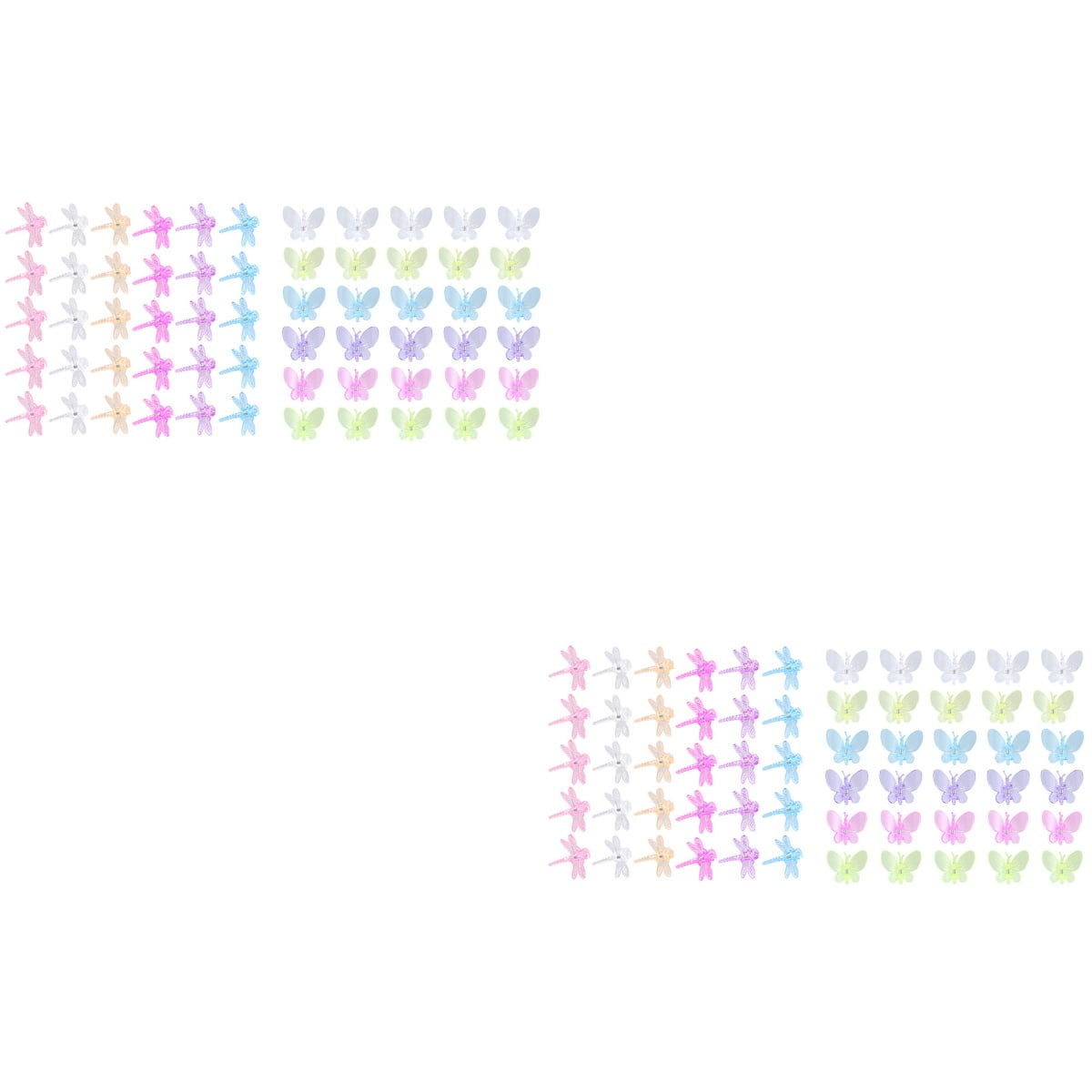 unbranded 120 pcs Orchid Clips Garden Vine Fixed Clips Garden Grafting ...