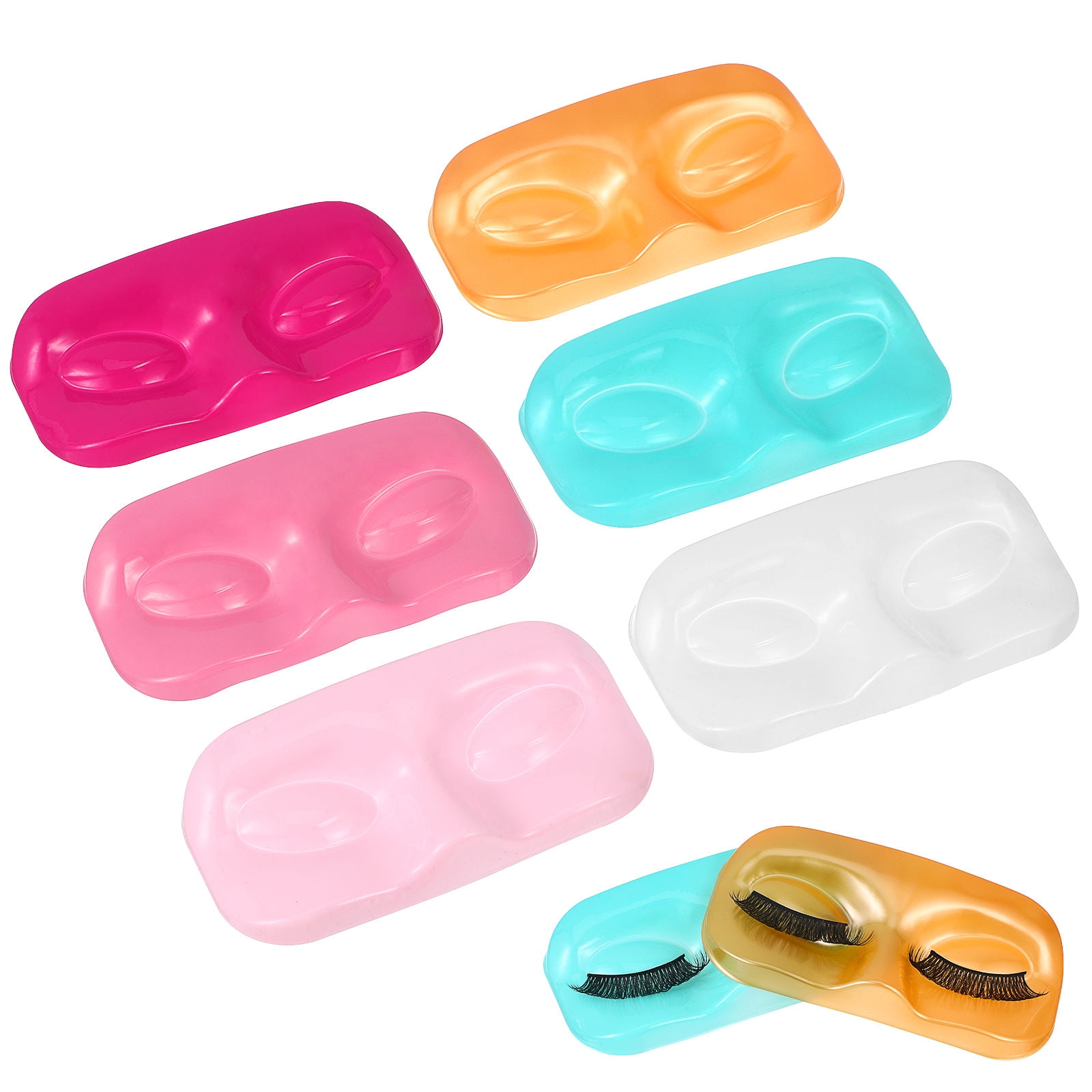 unbranded 12Pcs PVC Lash Tray Holders for Women Beginners in Lash ...