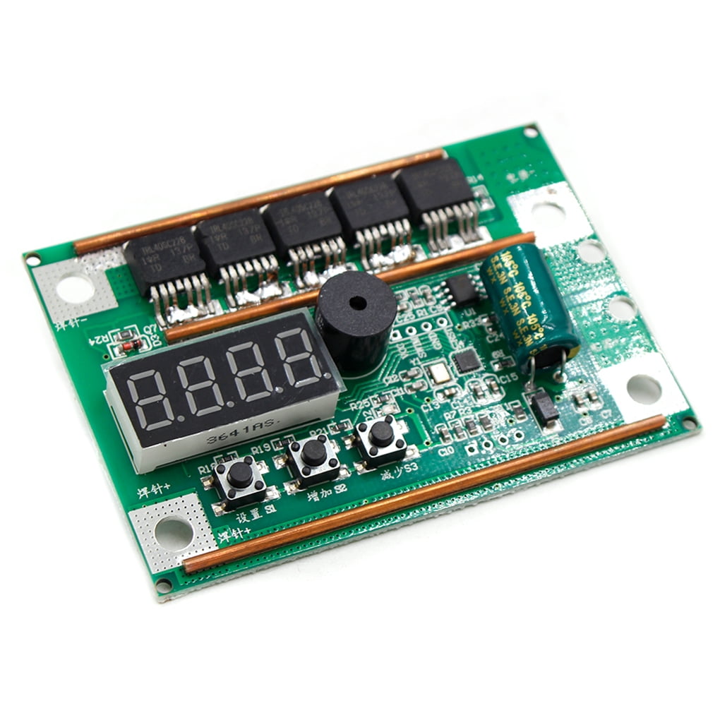 chidgrass 12V Mini Portable Digital Display 100 Gears Spot Welding ...