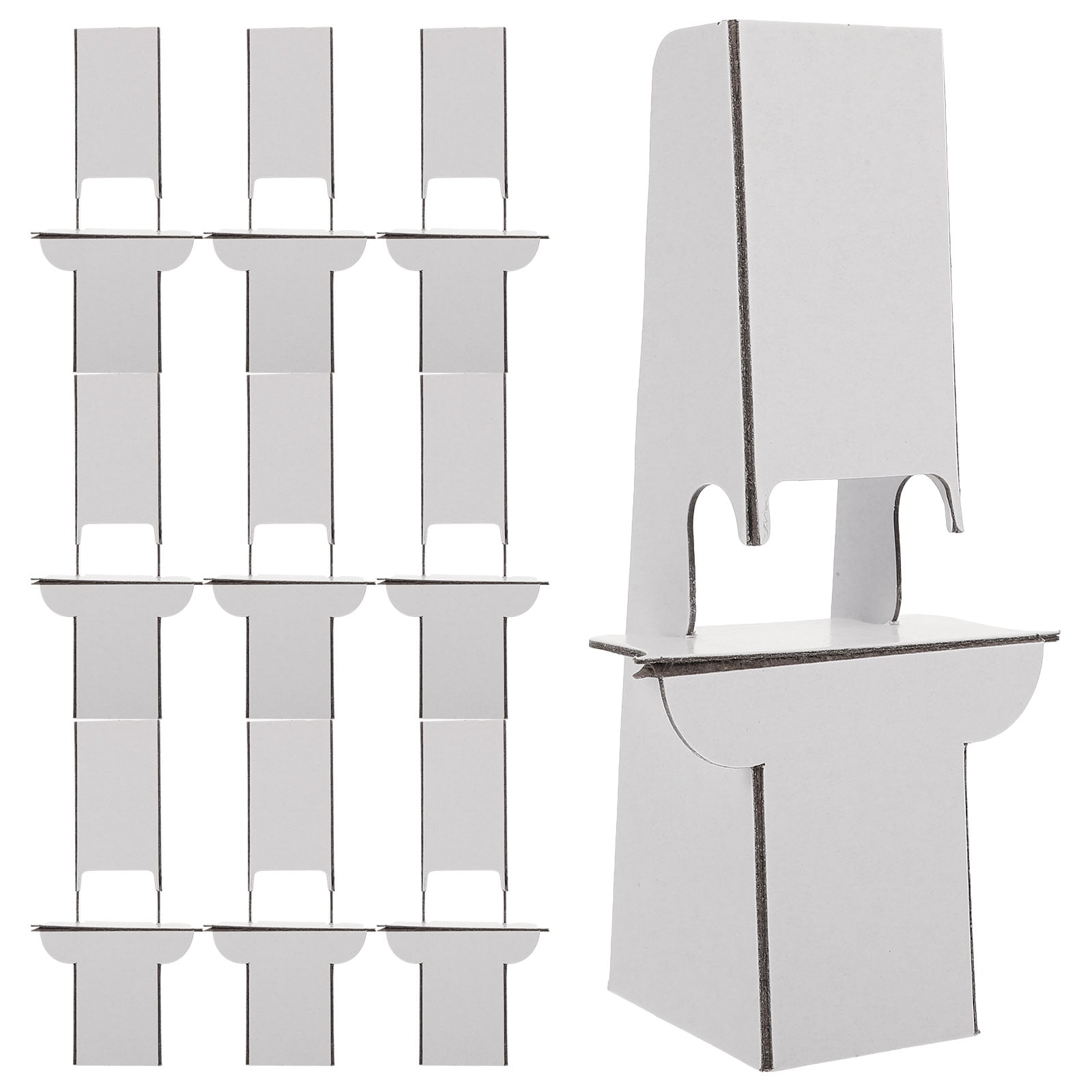 unbranded 12pcs Cardboard Stand for Backdrop Poster Stands for Display ...