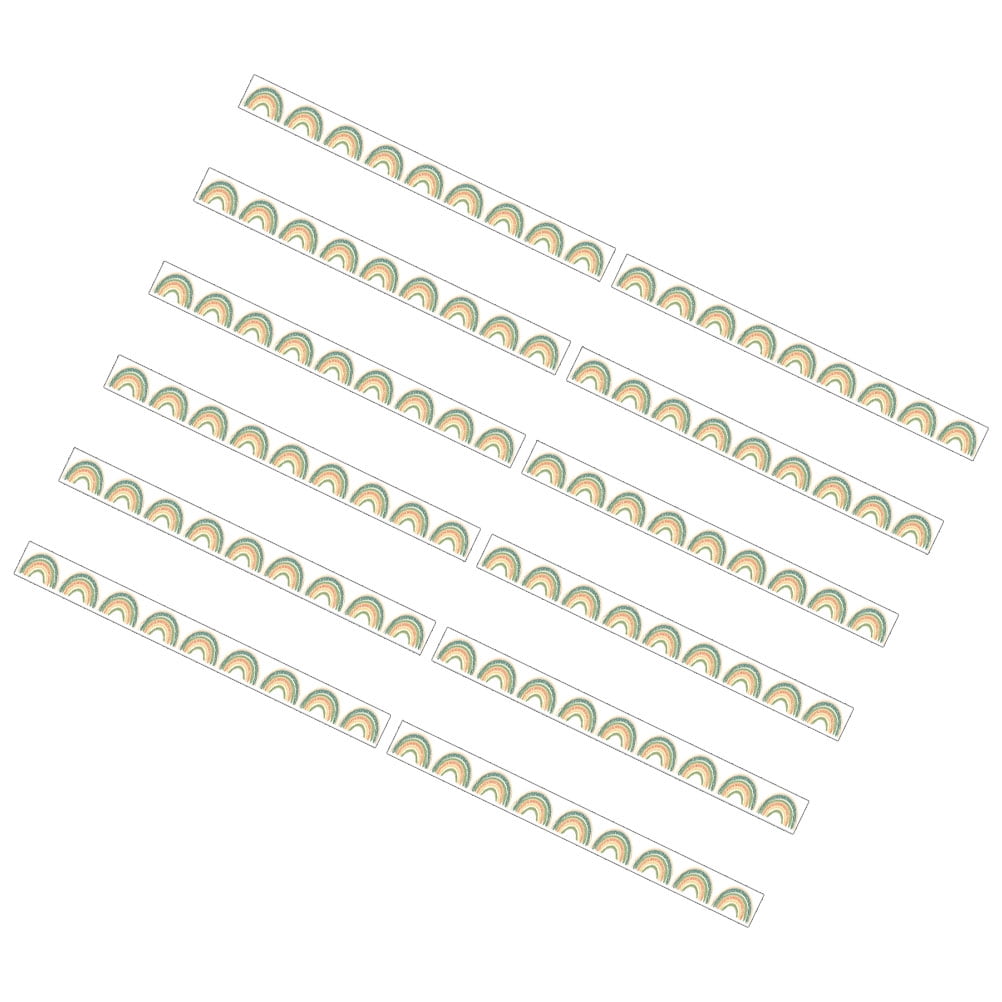 unbranded 12pcs Magnetic Border for Bulletin Board Blackboard Border ...