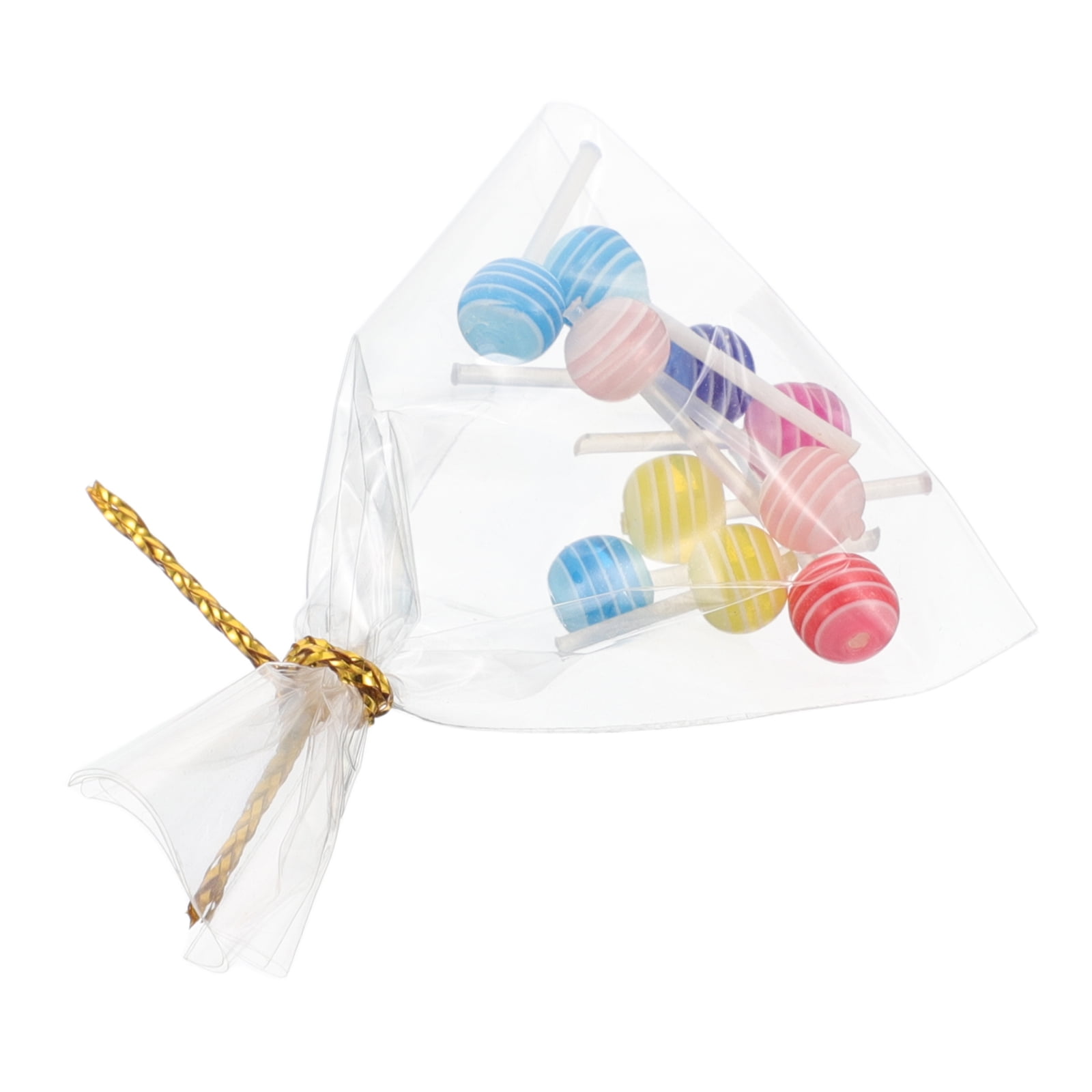 unbranded 12pcs Miniature Dollhouse Food Accessories Tiny Bagged ...