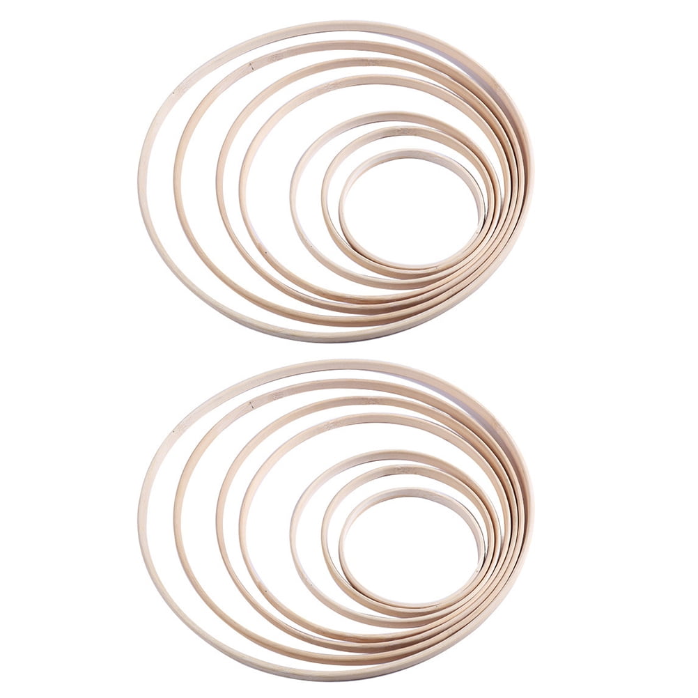 unbranded 14 Pcs Garland Loop Frame Round Wreath Para Decoration Door ...