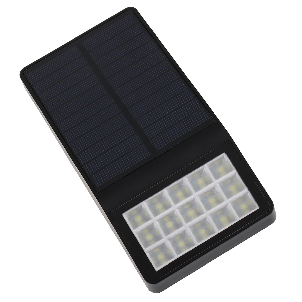 unbranded 15 LED Solar Wall Light Light-operated Garden Solar Garden ...