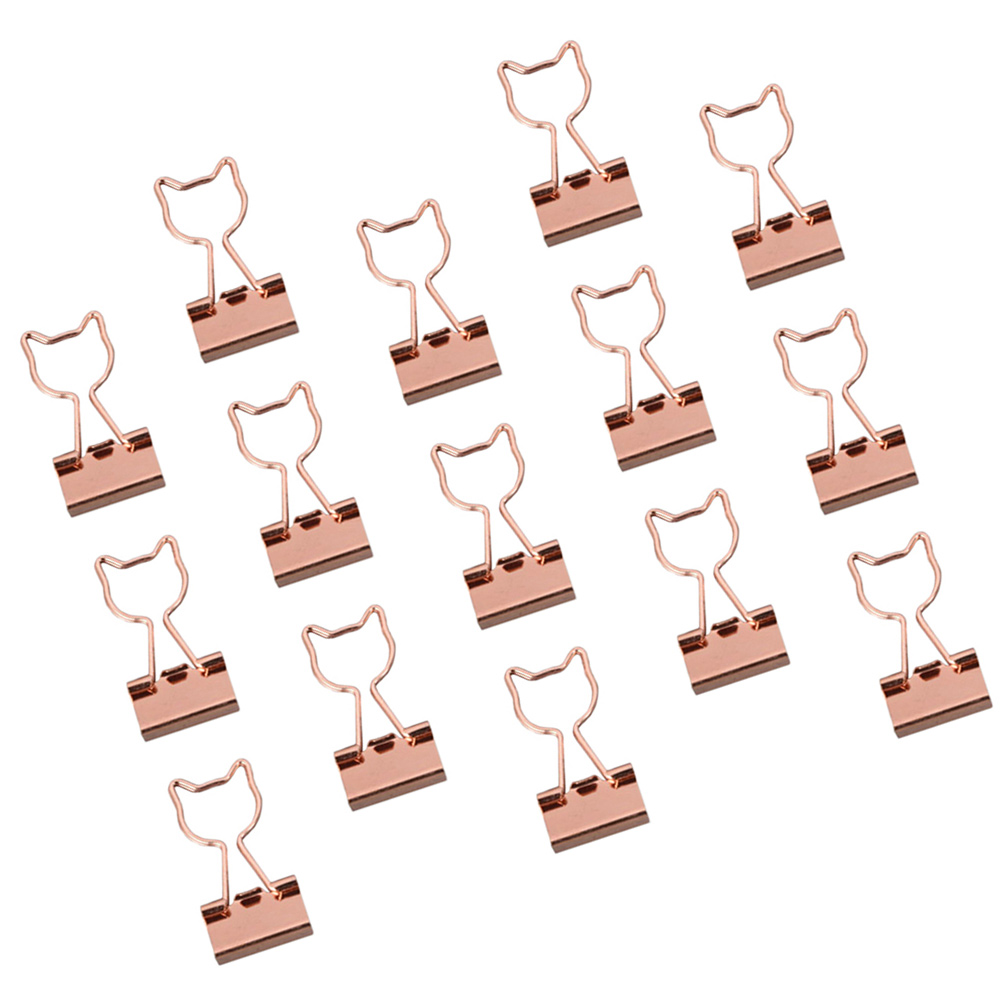 unbranded 15 Pcs Office Binder Holder Supplies Cubicle Paper Clips ...