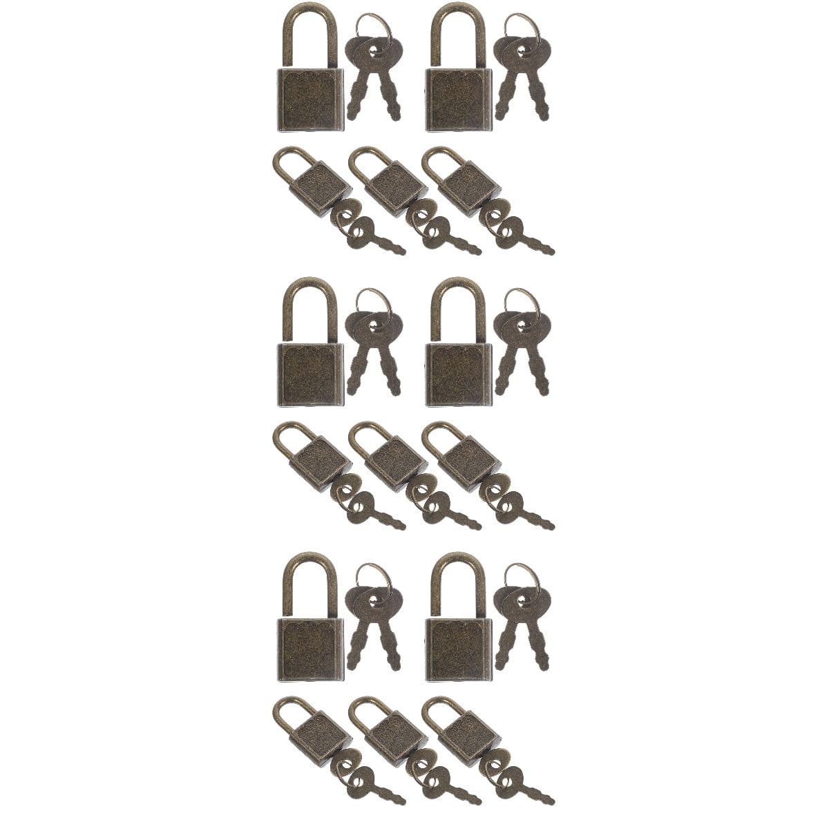 unbranded 15 Sets of Pirate Chest Locks Antique Small Locks with Keys ...