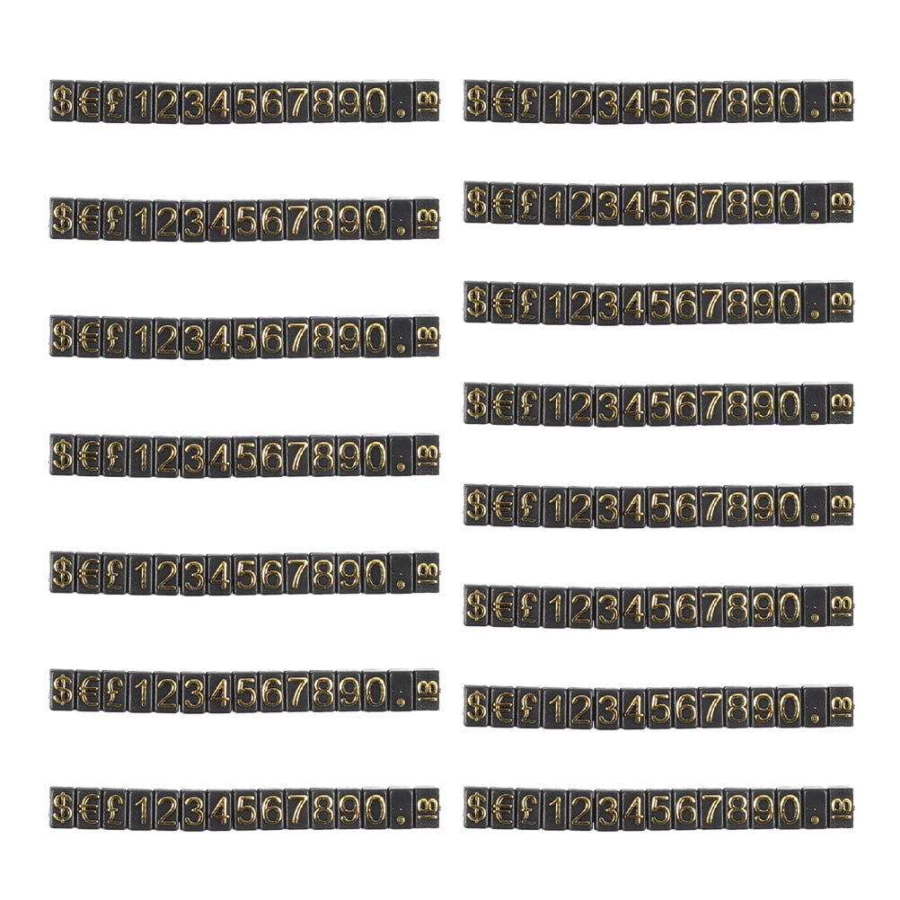 unbranded 15 Strings of Price Tag Cube Adjustable Assembly Pricing ...