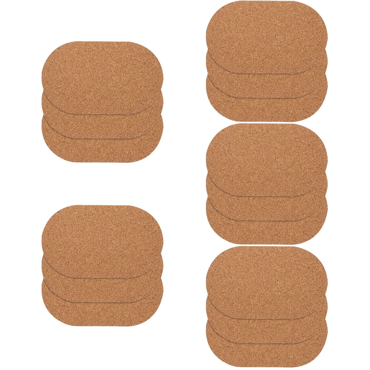 unbranded 15 pcs Cork Pad for Hamster Wheel Hedgehog Wheel Mat ...