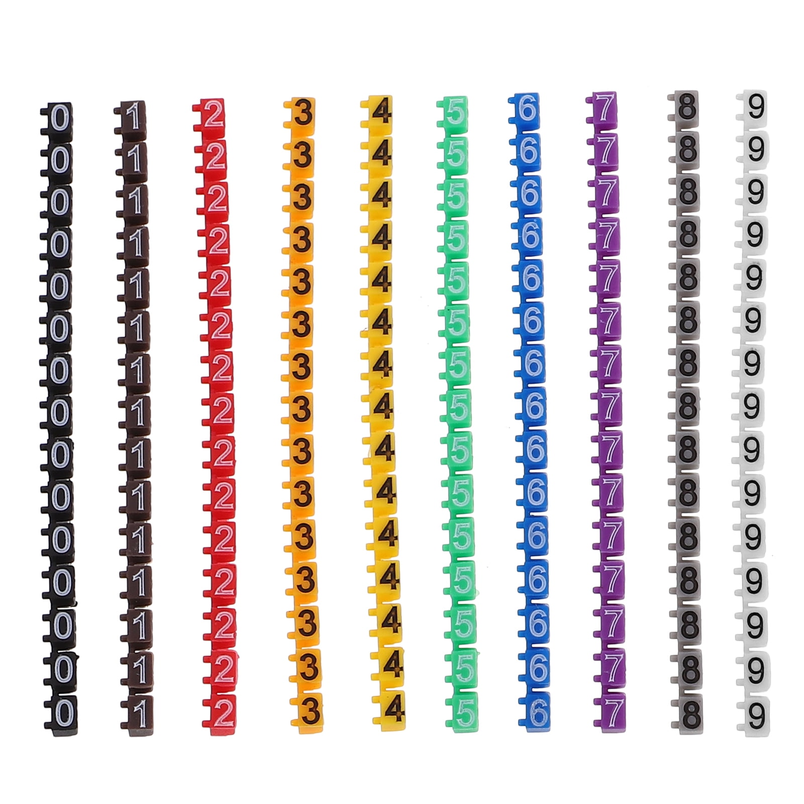 unbranded 150 Pcs Label Maker Machine with Tape Wire Number - Walmart.com