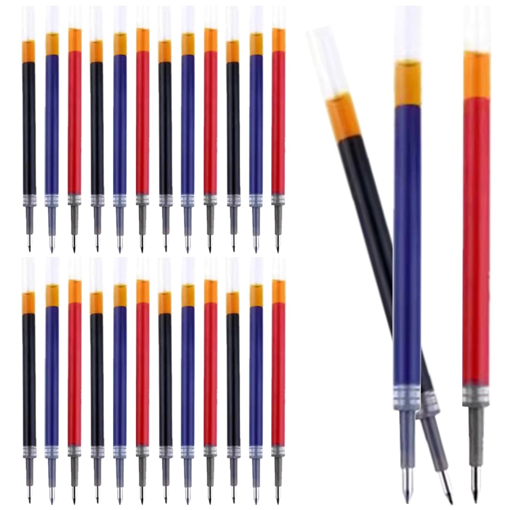 unbranded 150 Pcs Replacement Refill Pens Note Black Gel Ball Ballpoint ...