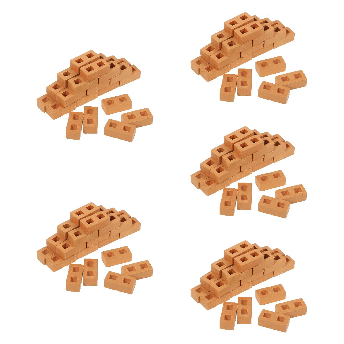 unbranded 150 pcs DIY Miniature Brick Models Simulation Brick Models ...