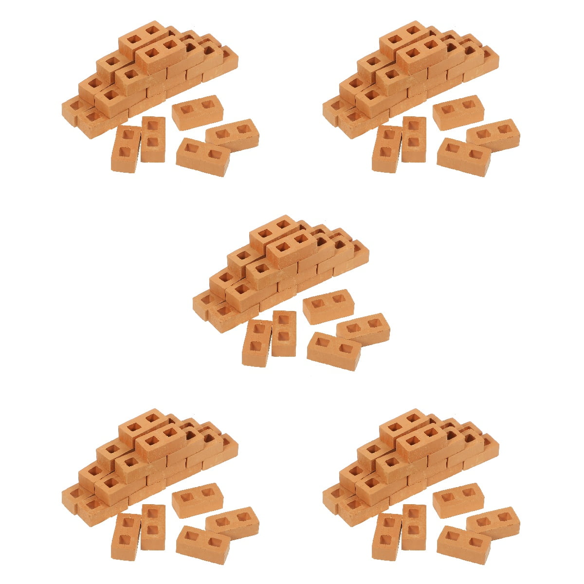 unbranded 150 pcs DIY Miniature Brick Models Simulation Brick Models ...