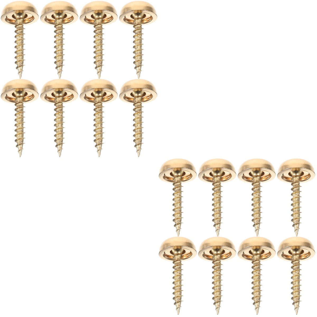unbranded 16 pcs Upholstery Tacks Mirror Fixing Screws Mirror Screws ...