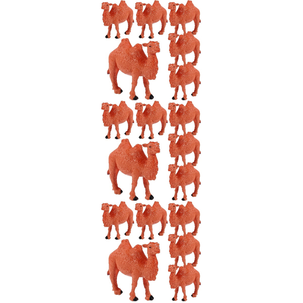 unbranded 18 Pcs Miniature Camel Models Realistic Camel Figurines ...