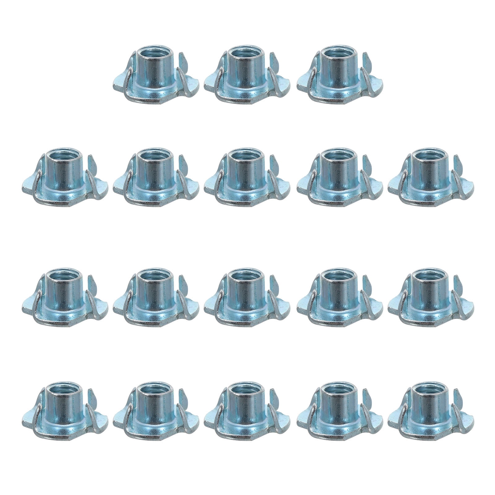 unbranded 18 Pcs Nuts Fix Four Claw Nail Flange Plate Screw and Kit ...