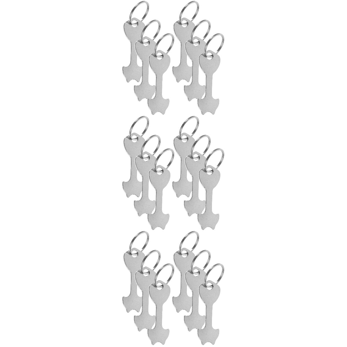 unbranded 18 Pcs Zinc Alloy Trolley Tokens Shopping Cart Trolley Tokens ...