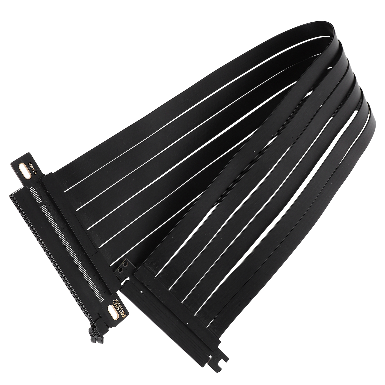 unbranded 180 Degree PCI Express Riser 50cm PCI-E 3.0 16X GPU Extension ...