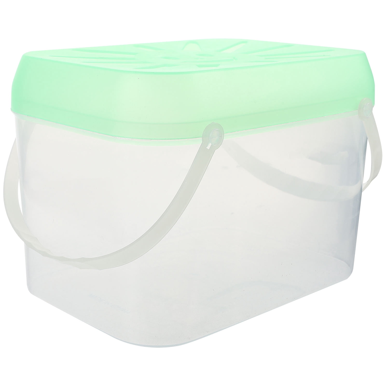 unbranded 1Pack Small Fish Bowl Rectangular Plastic Tank with Cutout ...