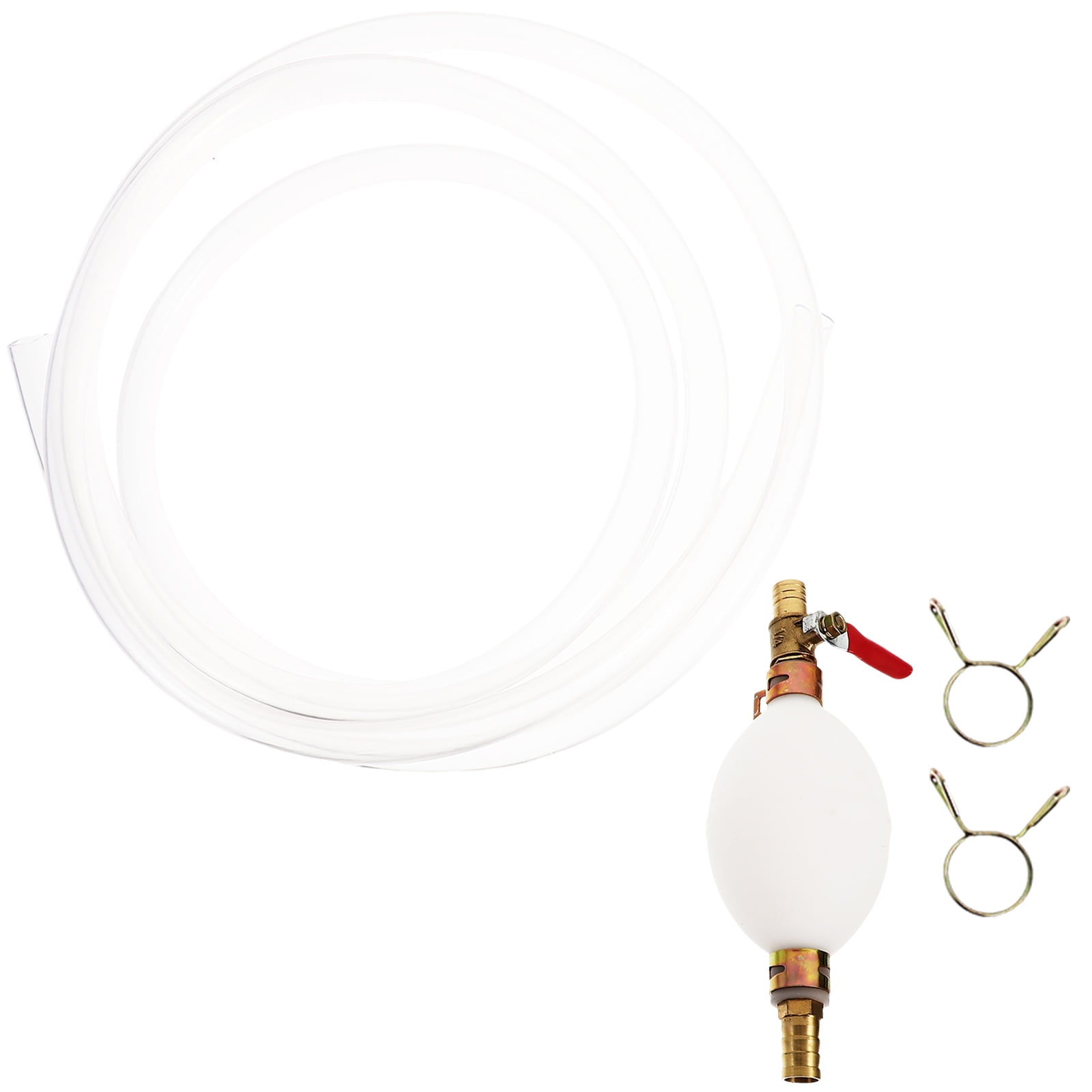 unbranded 1Pc 12mm Manual Pump Manual Petrol Syphon Hose with Air ...