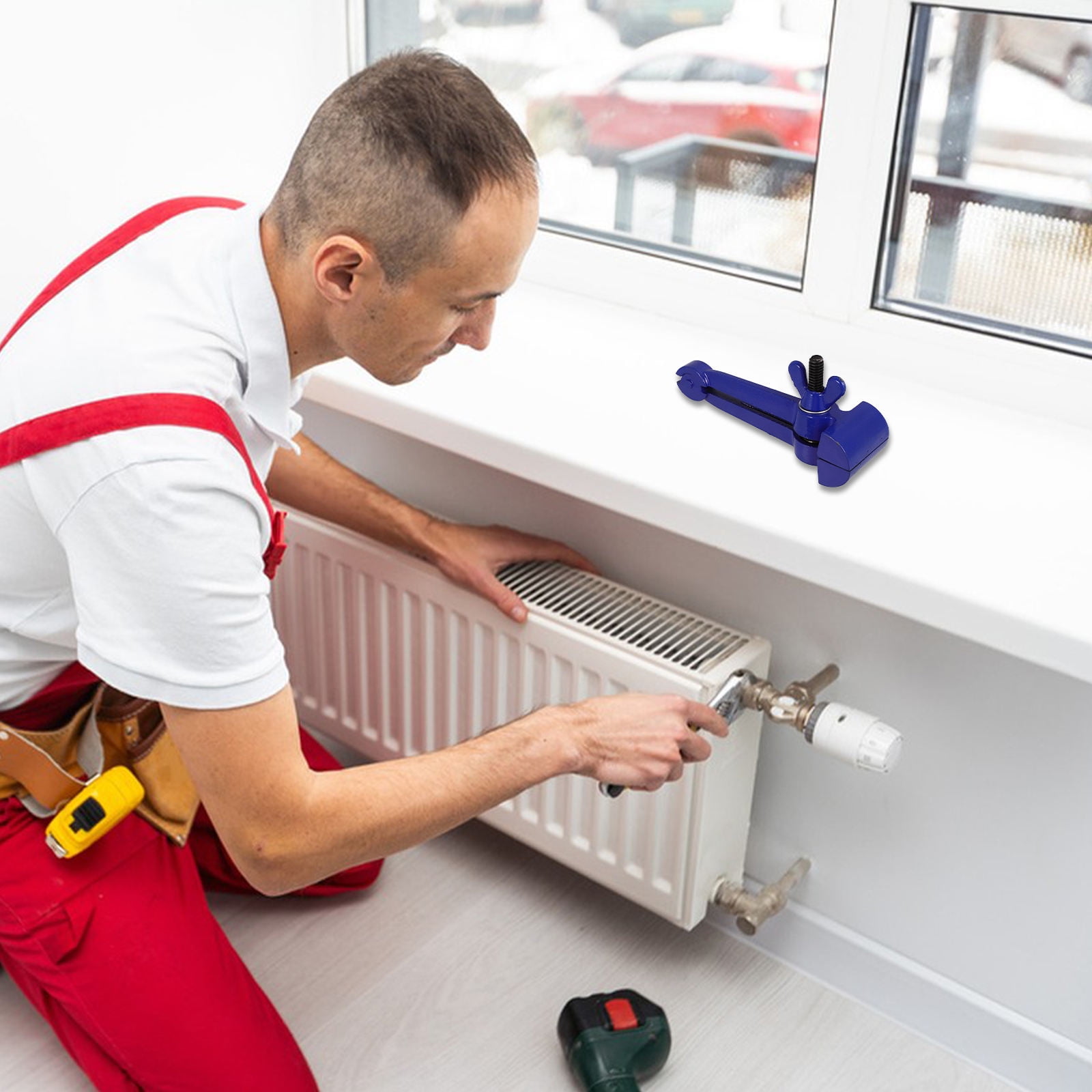 Raindrops Handheld Clamp Fixed Clamp Spheroidal Graphite Steel 1Pack ...