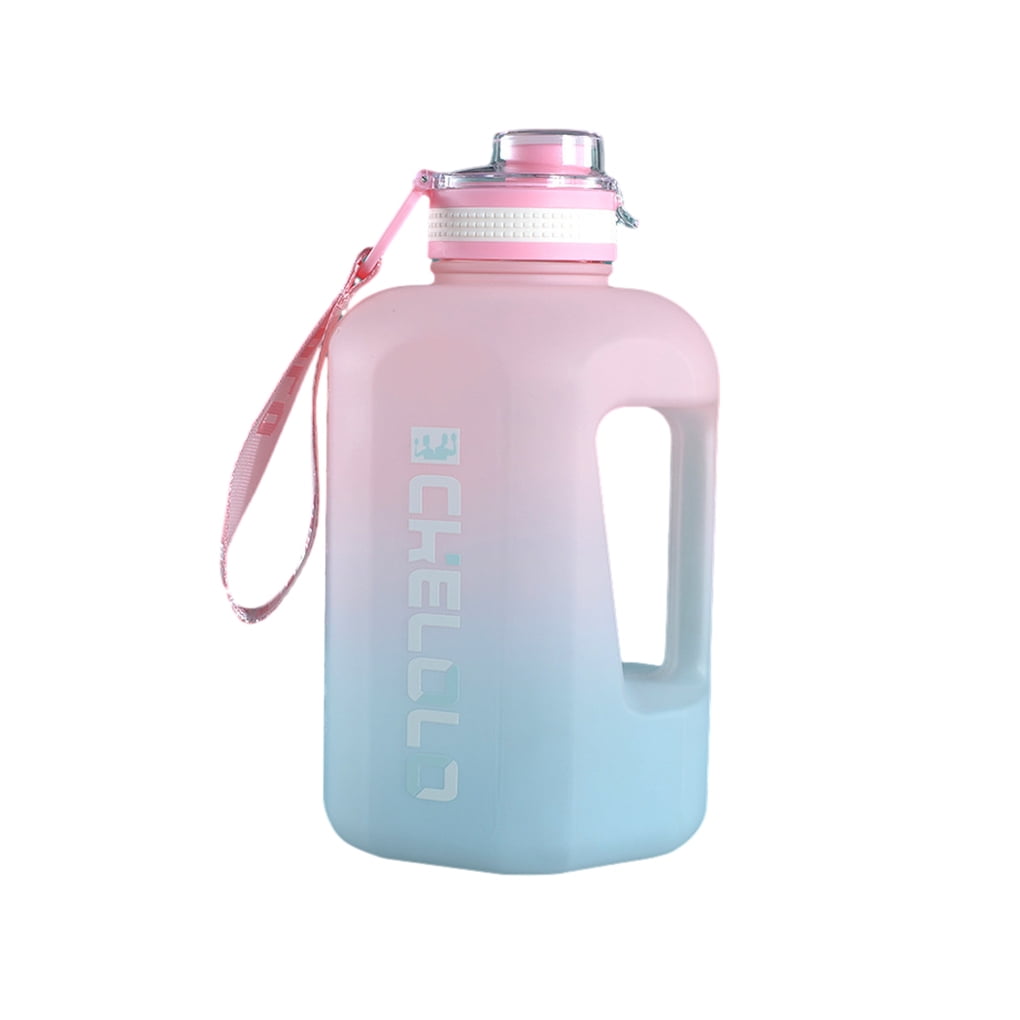 chidgrass 2.2L Water Bottle Kettle Jug with Time Marker Drink Organizer Container Fitness Mug ...