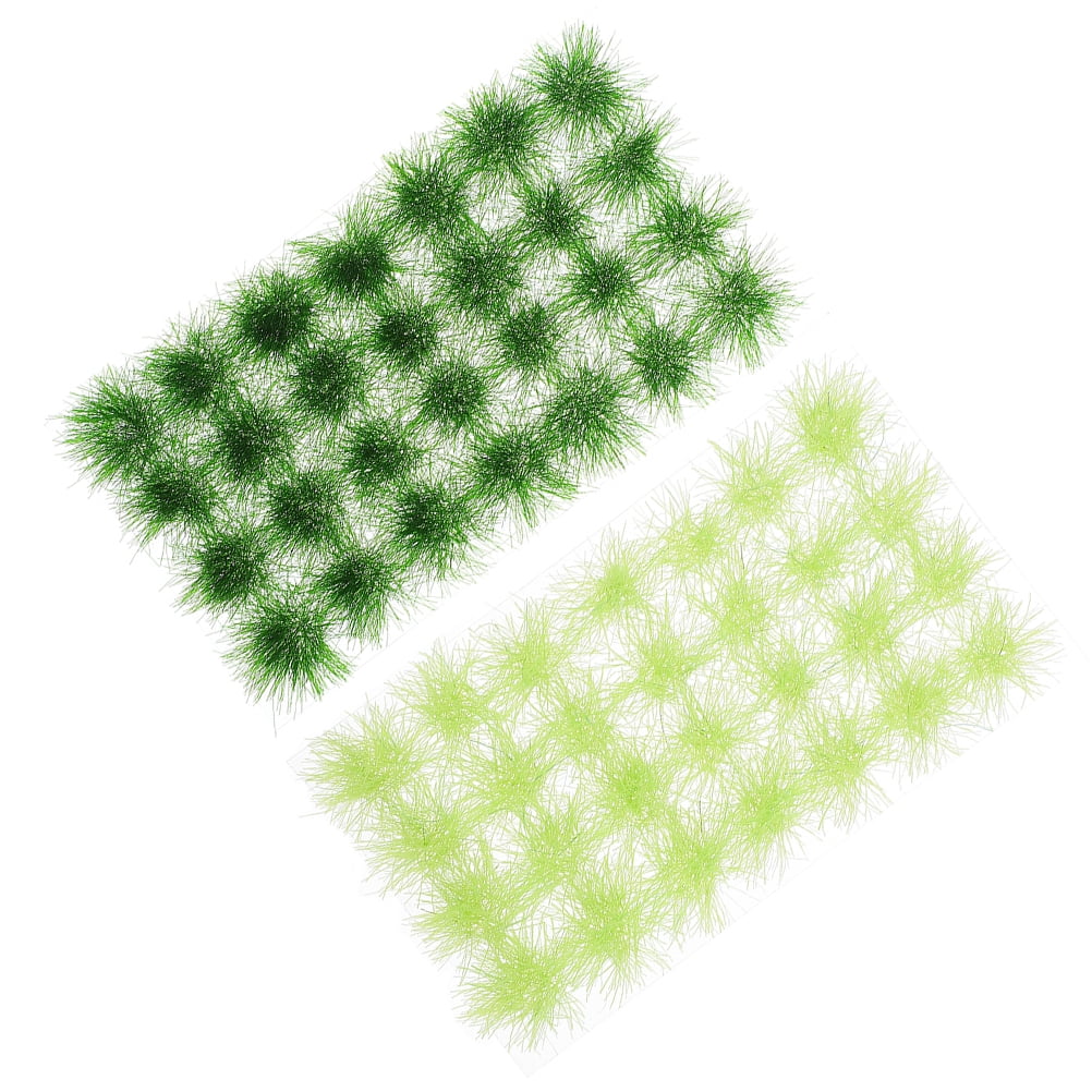 unbranded 2 Boxes Melting Snow Static Grass Grass Shed Model ...