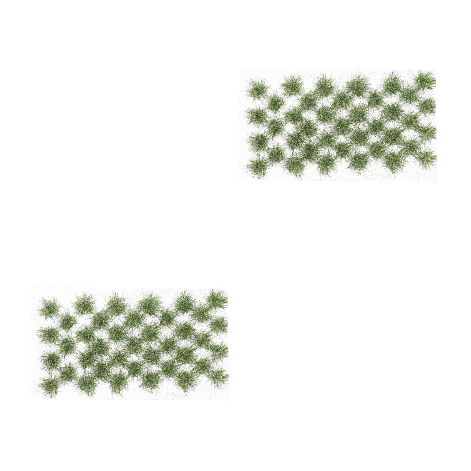 unbranded 2 Boxes of Grass Artificial Bushy Tufts Model Lawn Grass ...