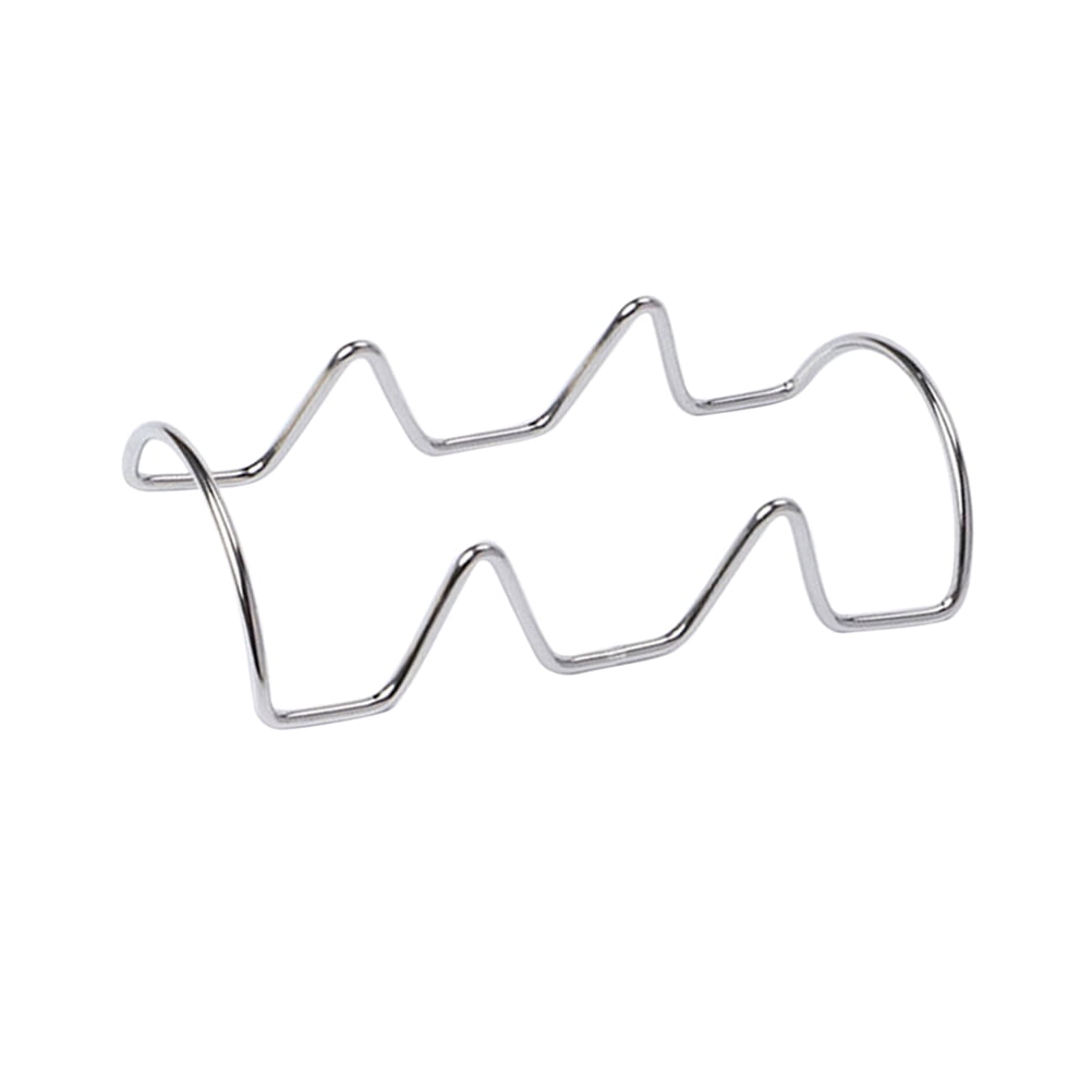 unbranded 2 PCS Taco Shells Burrito Holder Taco Rack M Silver - Walmart.com