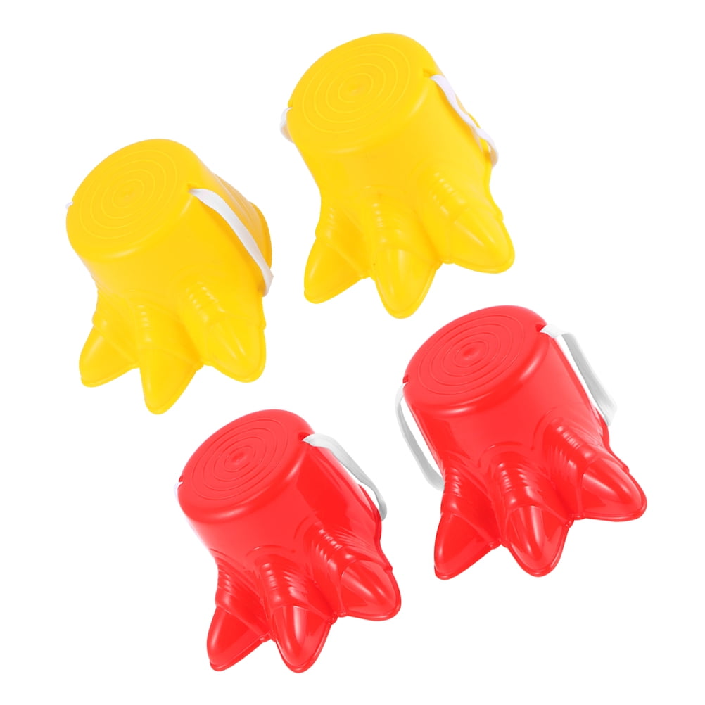 COSMOBETTY Jumping Stilts Stepper Toy Plastic 2 Pairs Assorted Color ...