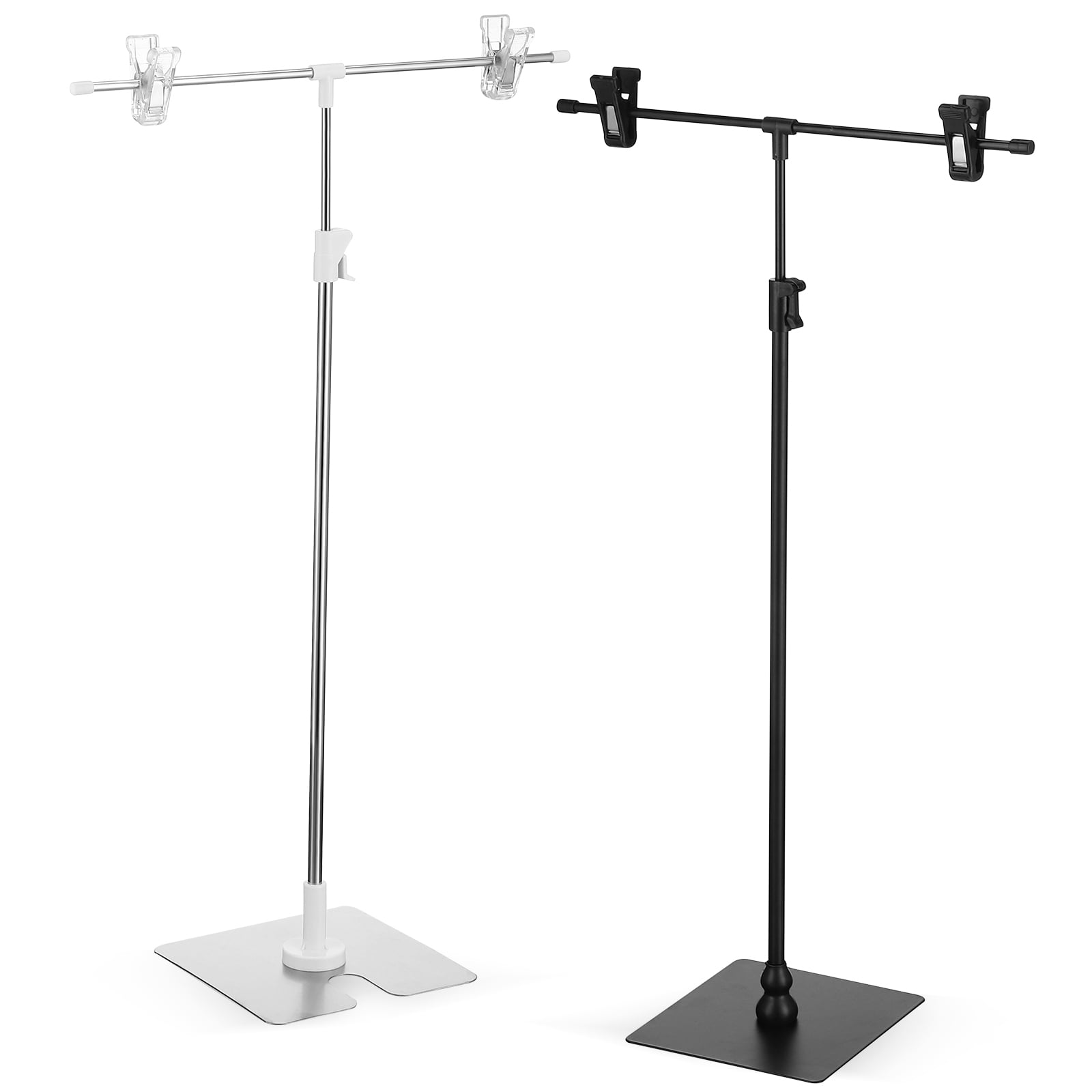 unbranded 2 Pcs Adjustable Banner Stand Poster Showing Supermarket ...