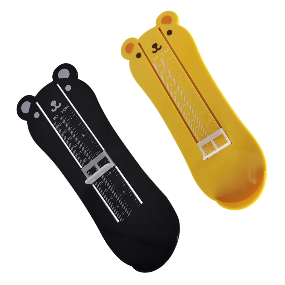 unbranded 2 Pcs Bolt Checker Foot Measuring Device Foot Size Chart for ...