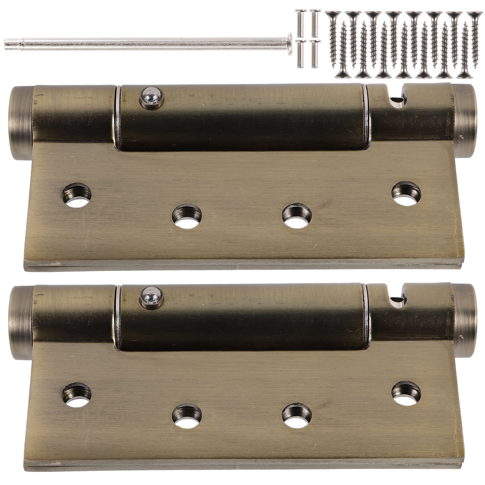 unbranded 2 Pcs Bottom Automatic Door Closer Bathroom Door Hinge 10X7 ...