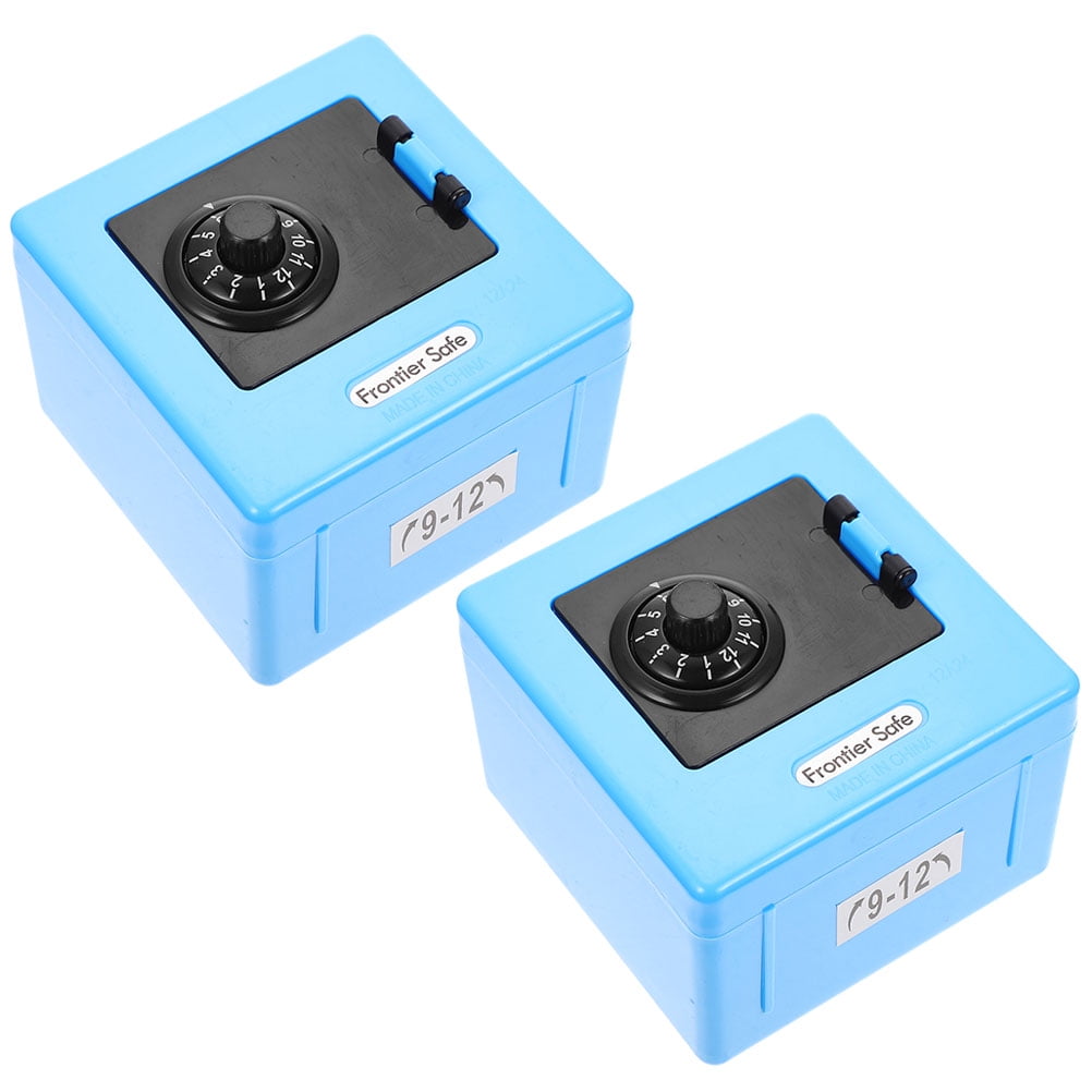 unbranded 2 Pcs Boy Toy Safe Mini Safe Safe Box Password Piggy Bank ...