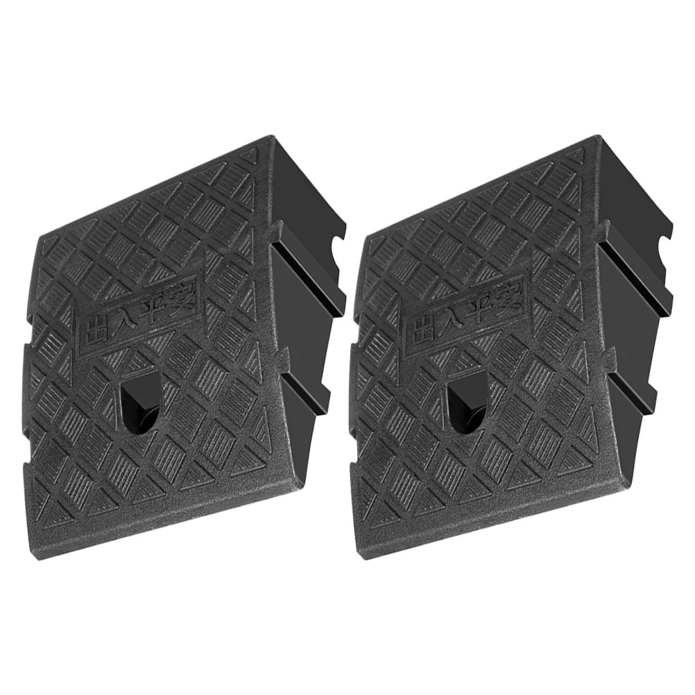 unbranded 2 Pcs Car Ramps for Low Cars Car Ramp Mat 27.00X25.00X11.00CM ...