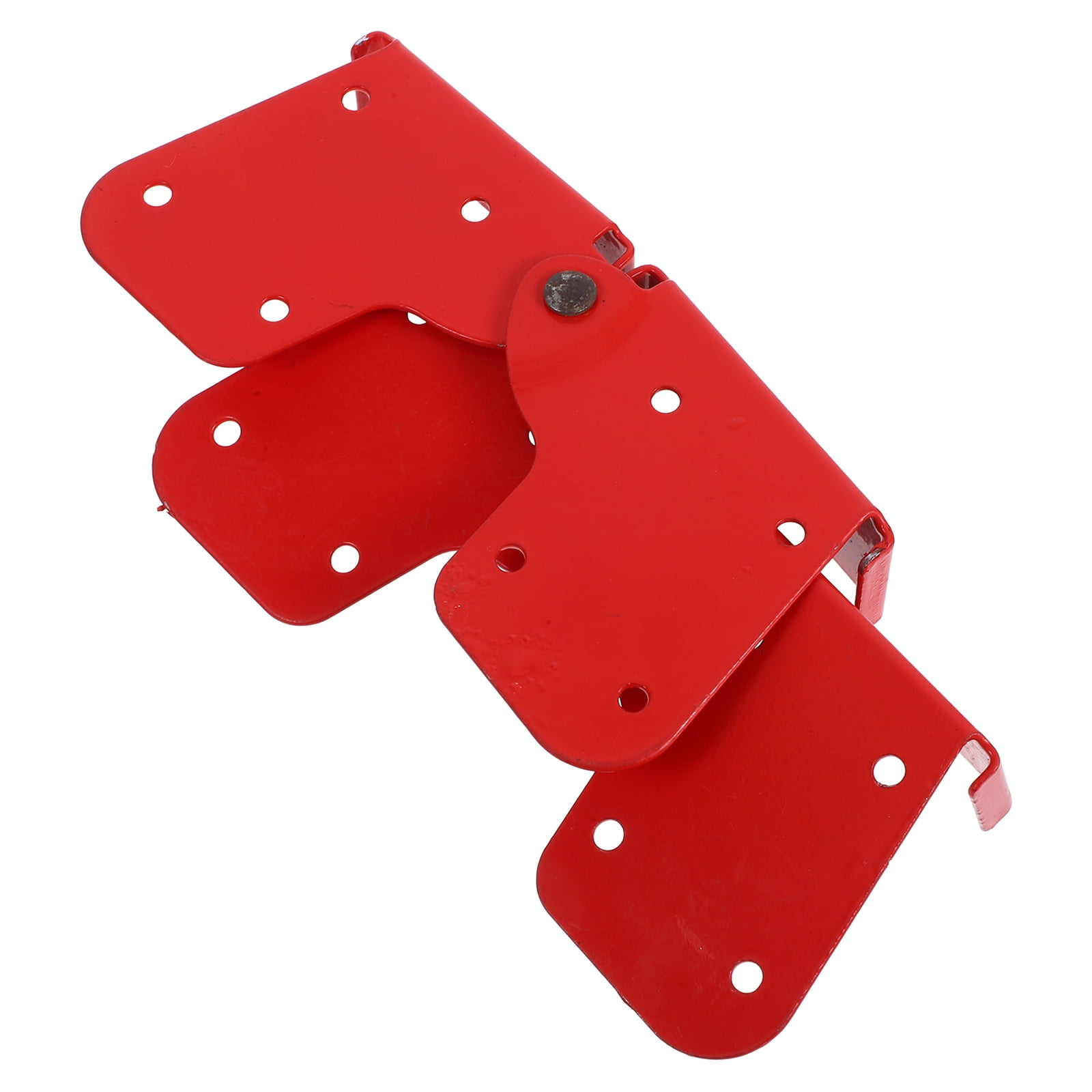 WHAMVOX Folding Ladder Fitting Ladder Hinge 2Pcs Aluminium Alloy Red ...
