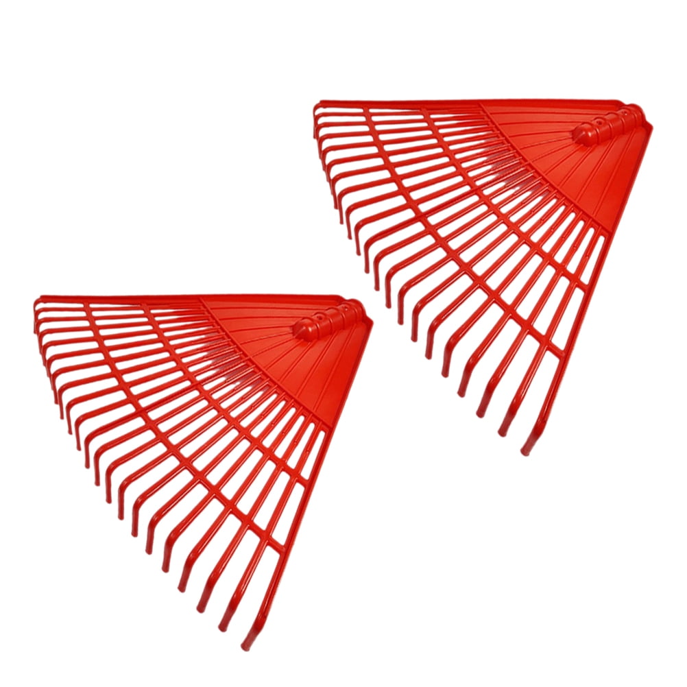 unbranded 2 Pcs Grass Rake Shrub Rakes for Lawns Heavy Duty Adjustable ...