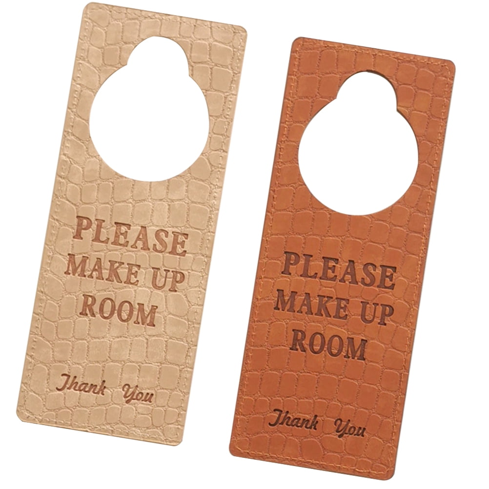 unbranded 2 Pcs Hangers Do Not Disturb Sign Light Door Make up Room ...