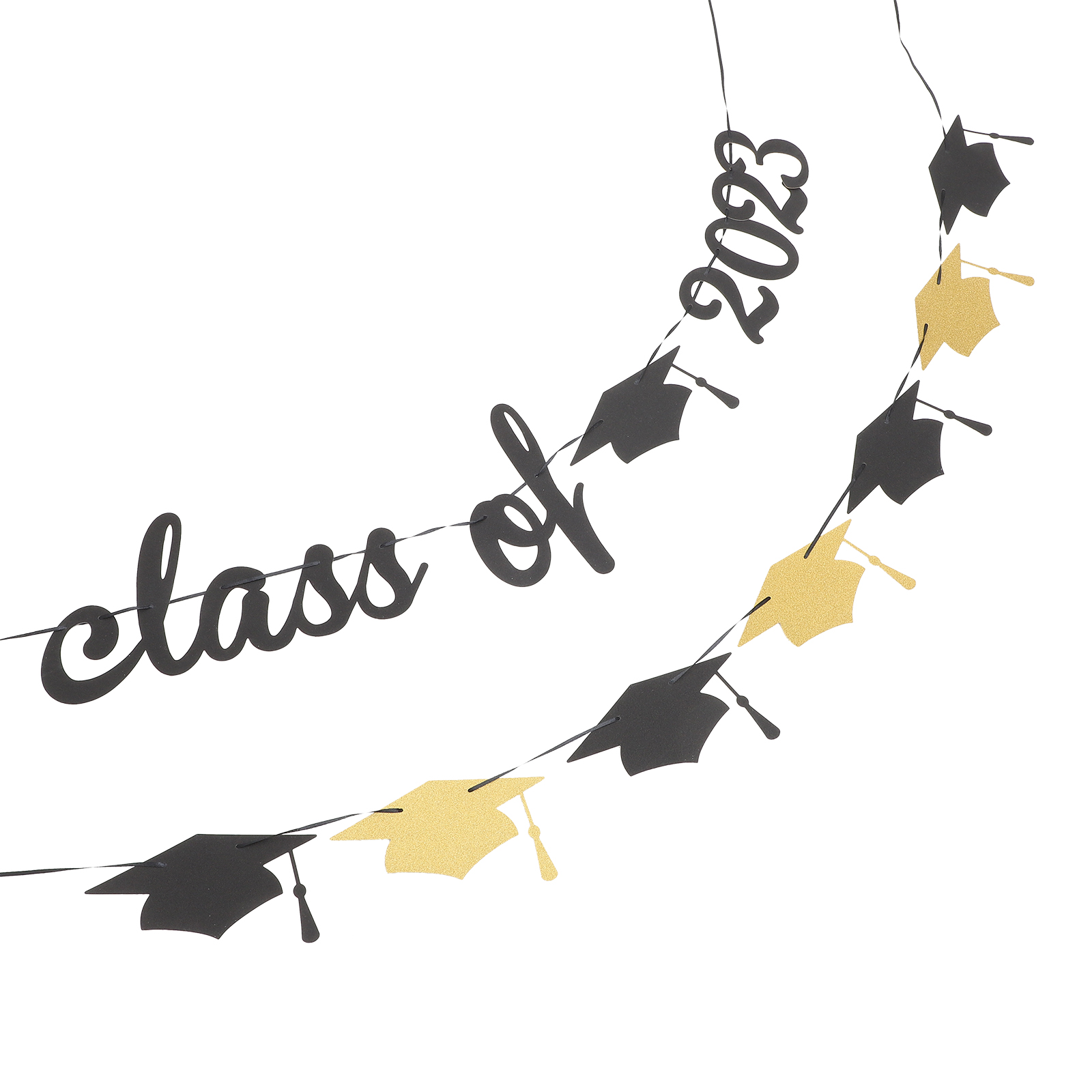 unbranded 2 Pcs High School Banner Graduation Season Flag Graduation ...