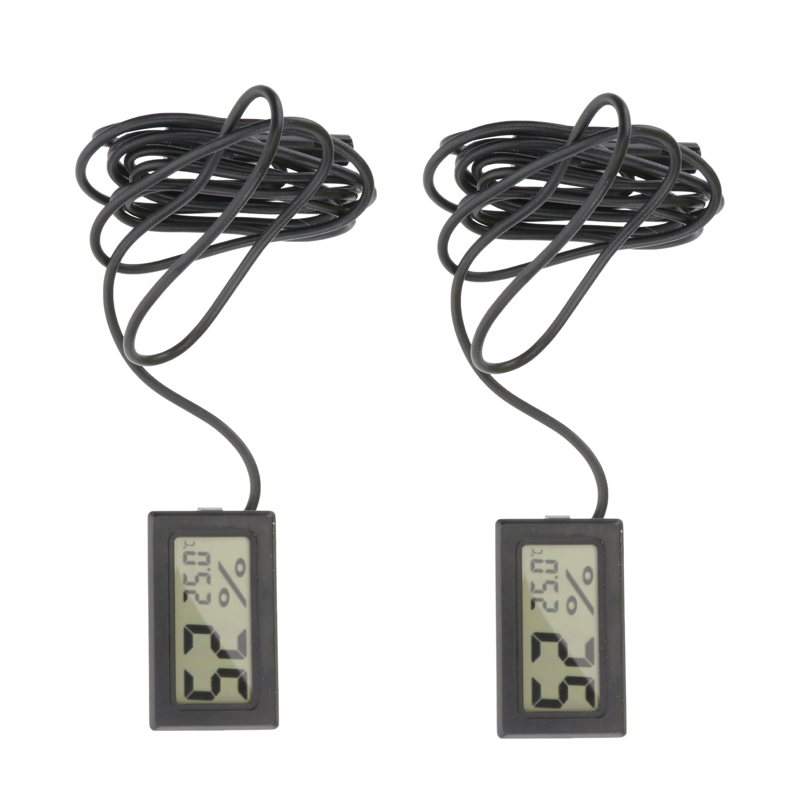 unbranded 2 Pcs Humidity Meter Pet Thermometer Reptile Thermometer 4 ...