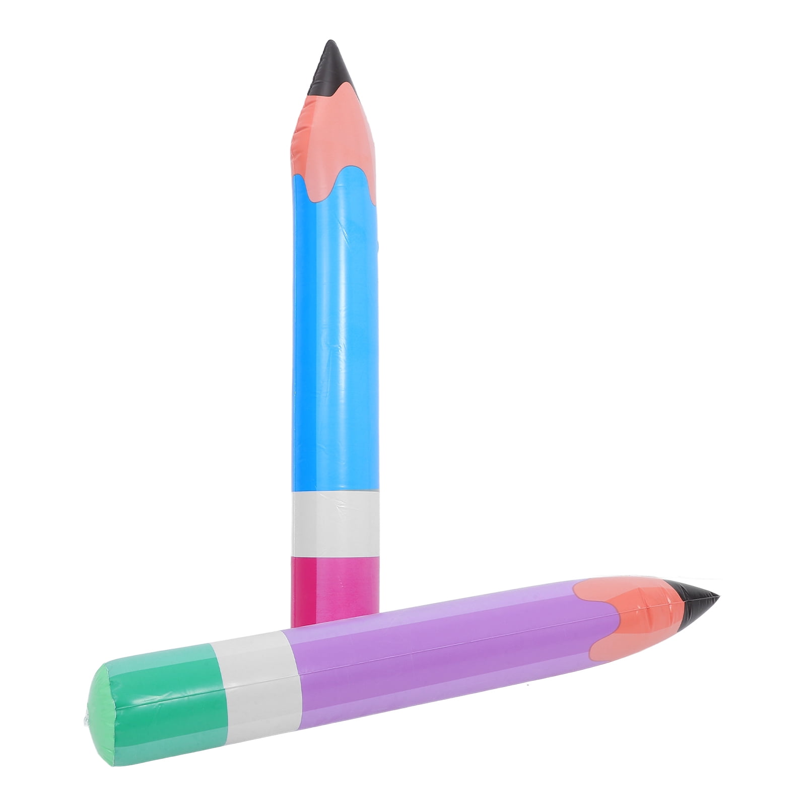 unbranded 2 Pcs Inflatable Pencil Jumbo Crayon Giant Prop Party Favor ...