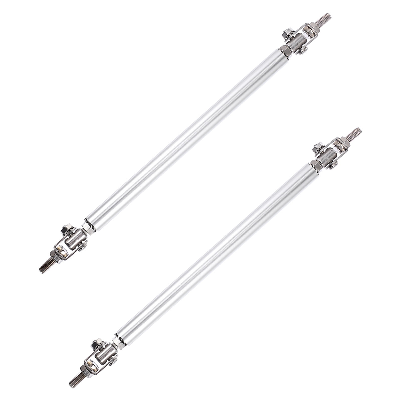 unbranded 2 Pcs Lip Front Bumper Car Surround Rod Diffuser Attachment ...