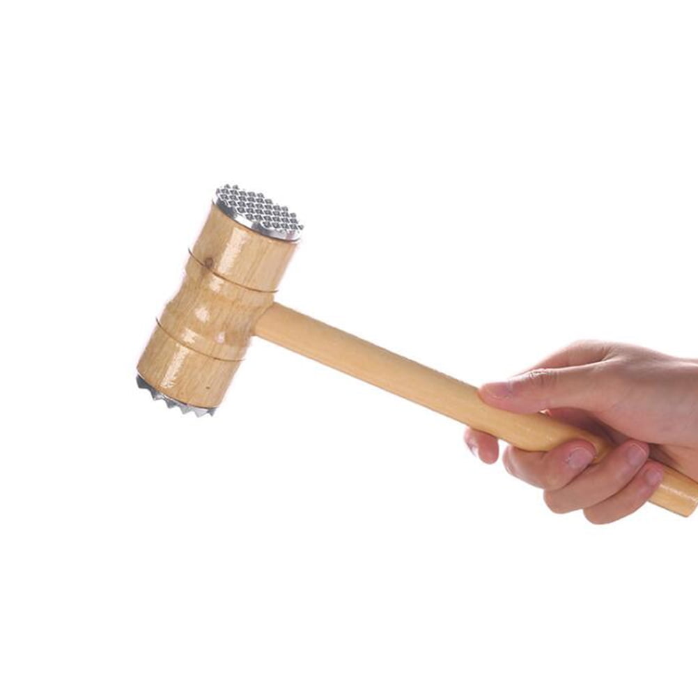 unbranded 2 Pcs Meat Knocking Hammer Double-sided Shrimp Skewers ...