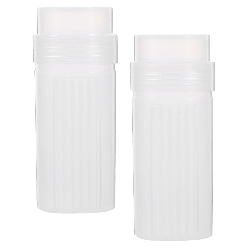 WASHWEPE Clear Plastic Cups Staining Jars Transparent Plastic 2Pcs ...