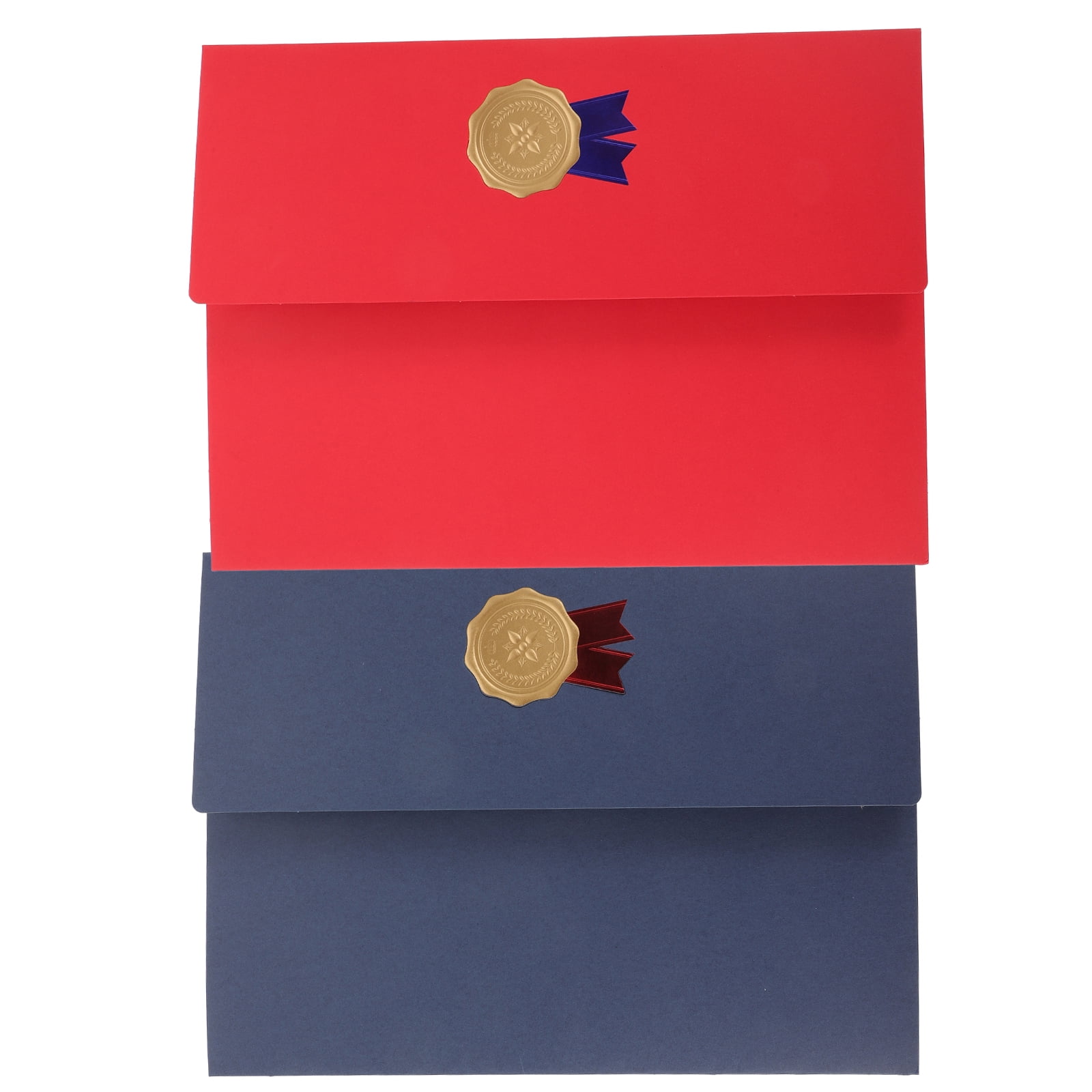 unbranded 2 Pcs Paper Envelopes Honor Certificate Book Cover - Walmart.com