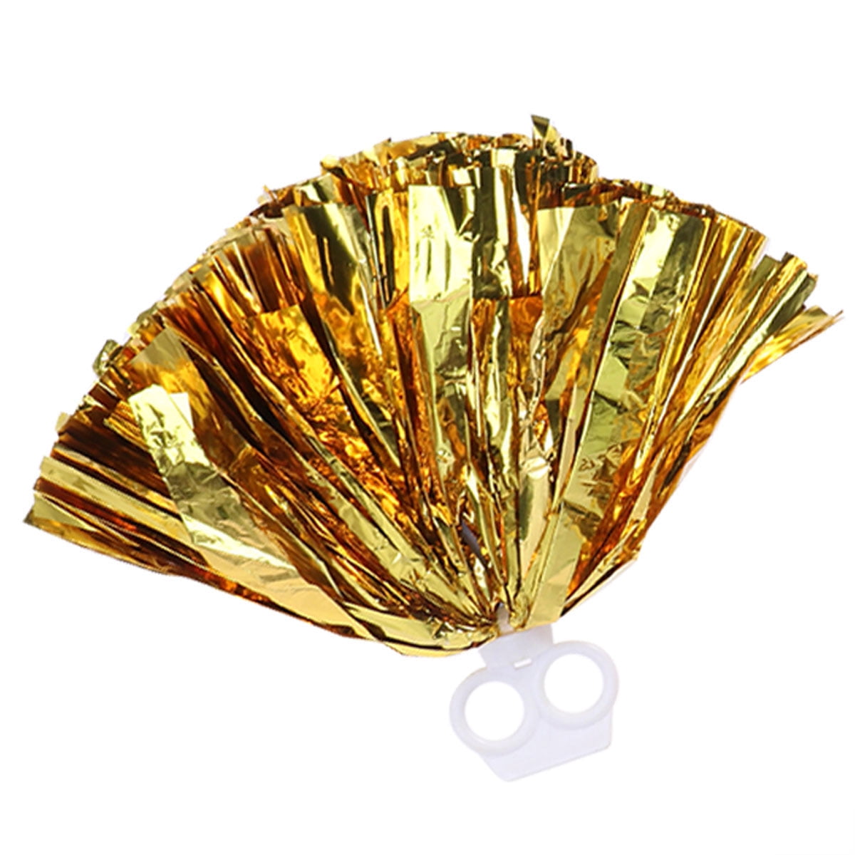 unbranded 2 Pcs Plastic Ring Pom Poms Cheering Squad Spirited Fun ...