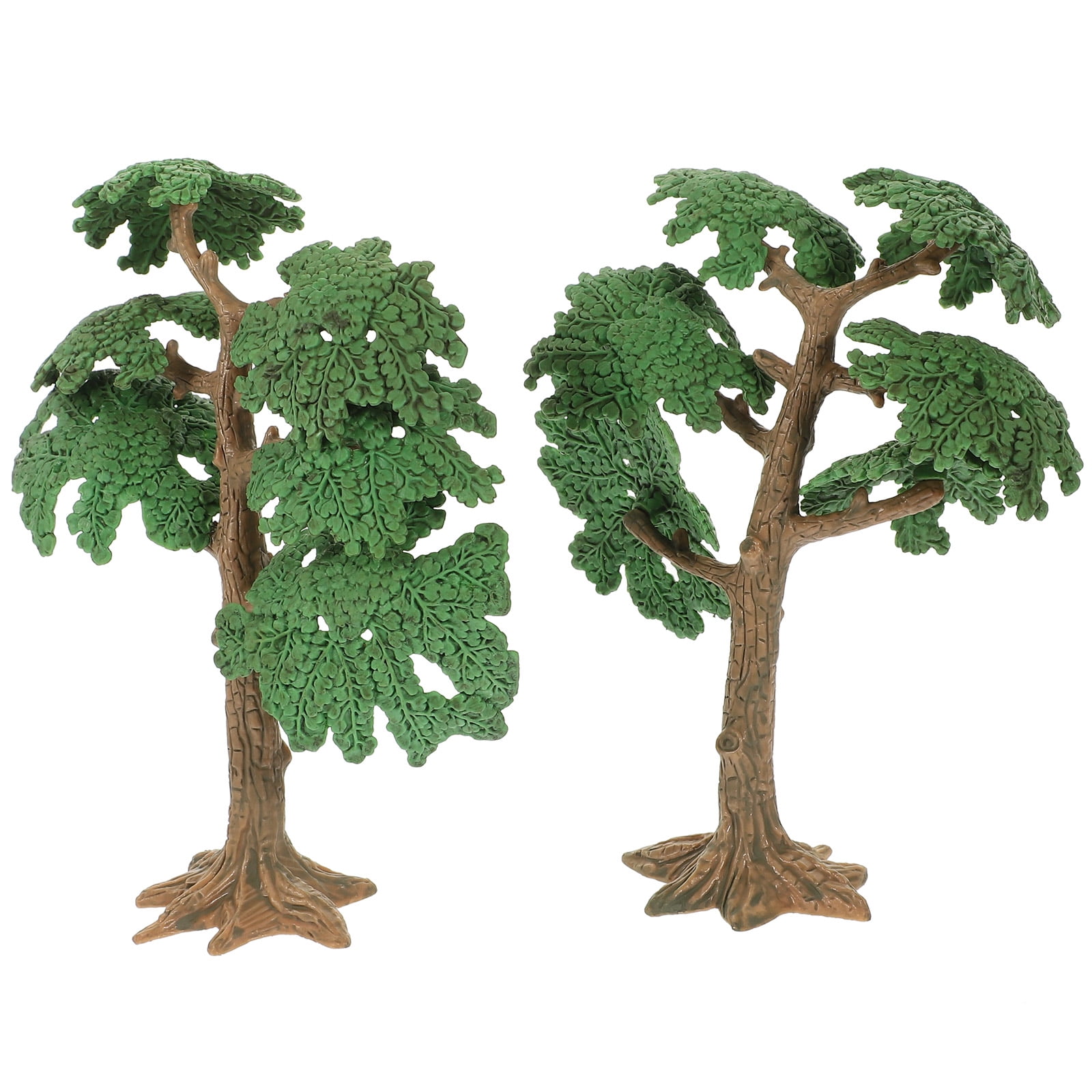 unbranded 2 Pcs Toy Trees for Children Plant Decor Pine Architectural ...