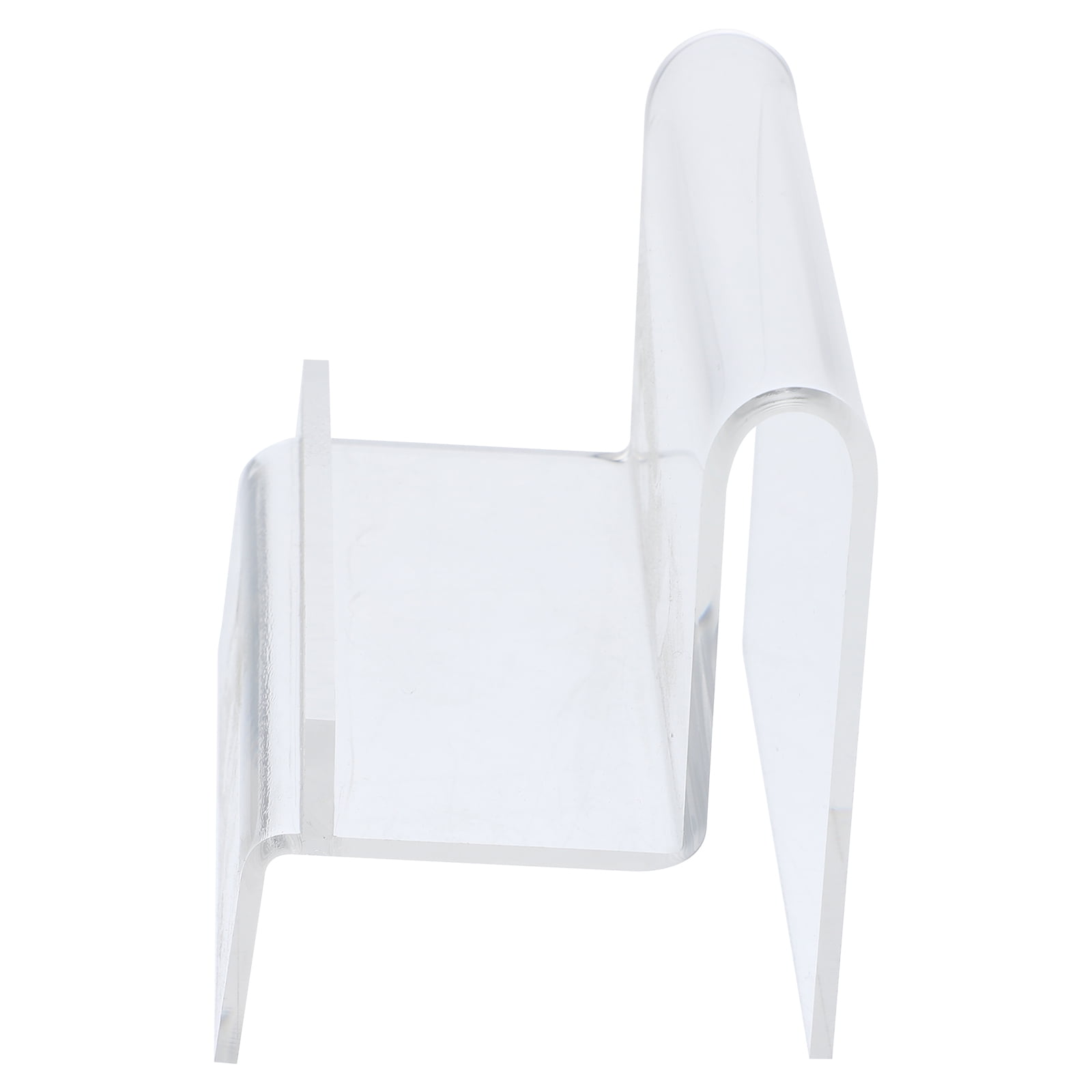 unbranded 2 Pcs Transparent Wallet Display Rack Desktop Stand Labels ...