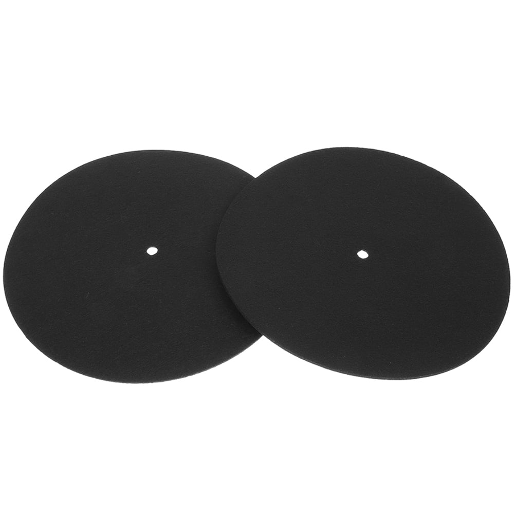 unbranded 2 Pcs Vinyl Player Mat Disc Protective Holder Record Slip Man ...