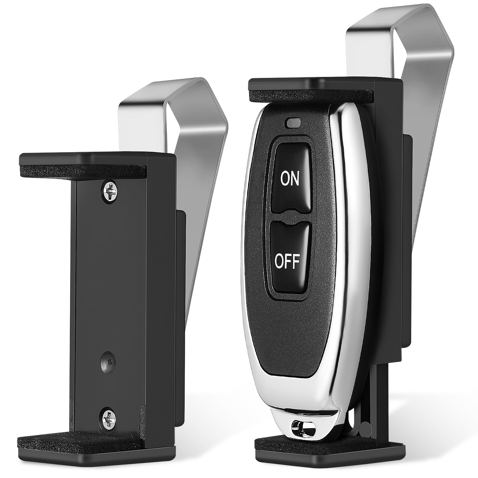 unbranded 2 Pcs Visor Bracket Garage Doors Clip Clips Cars Remote ...